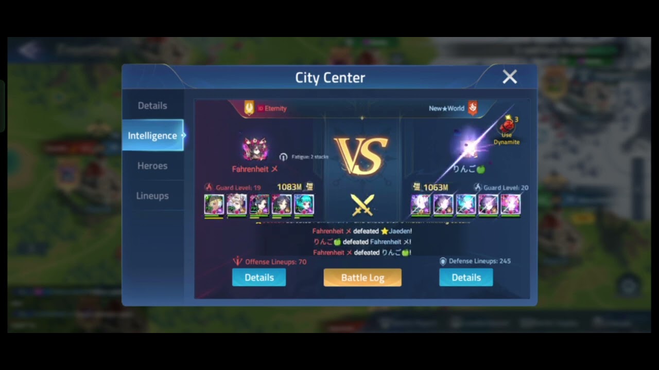 MLA Frontline 27/2/2025 - ID Eternity vs. New World - YouTube
