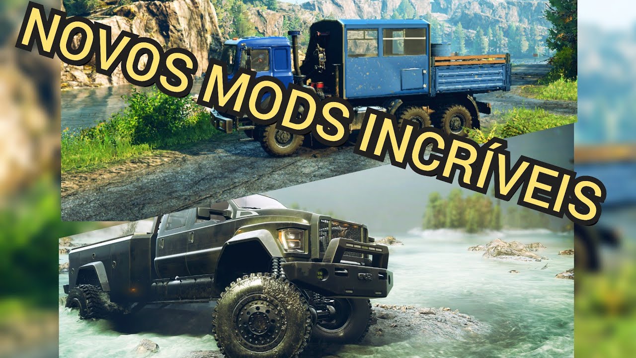 Snowrunner: 2 novos Mods incríveis para os consoles. #PS4 #Snowrunner # ...