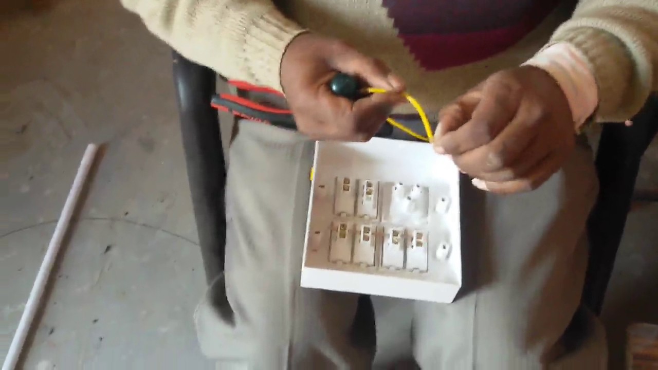 How to Connect Electricity Button with Single Wire - Part 2 - YouTube