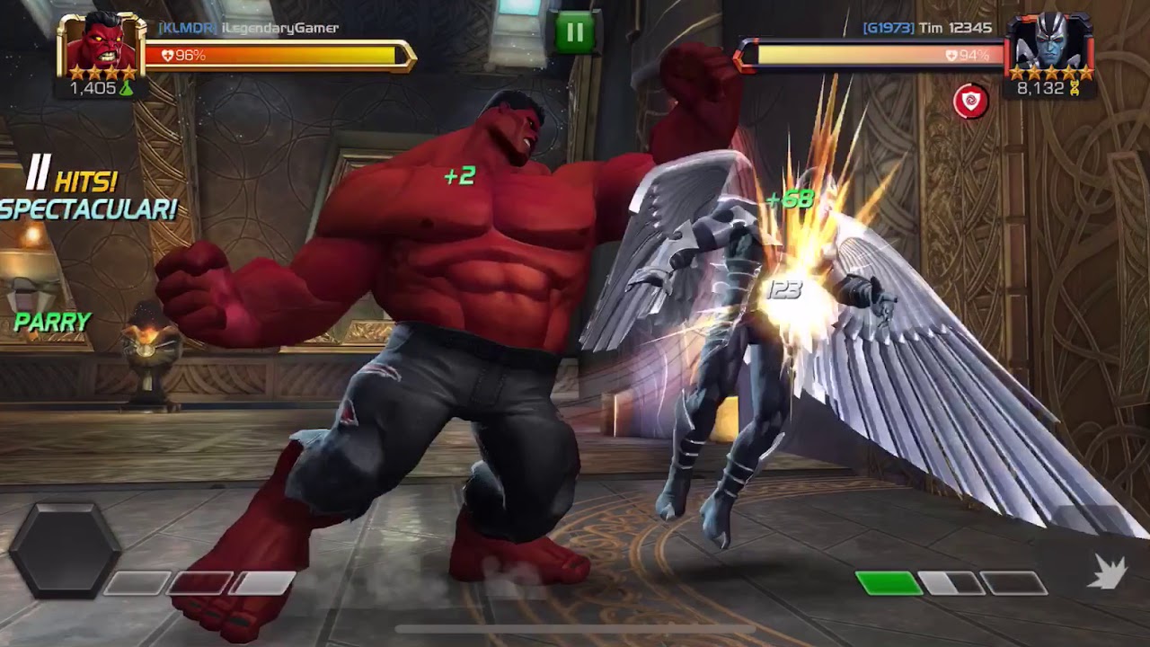 HOW TO USE RED HULK MCOC - YouTube