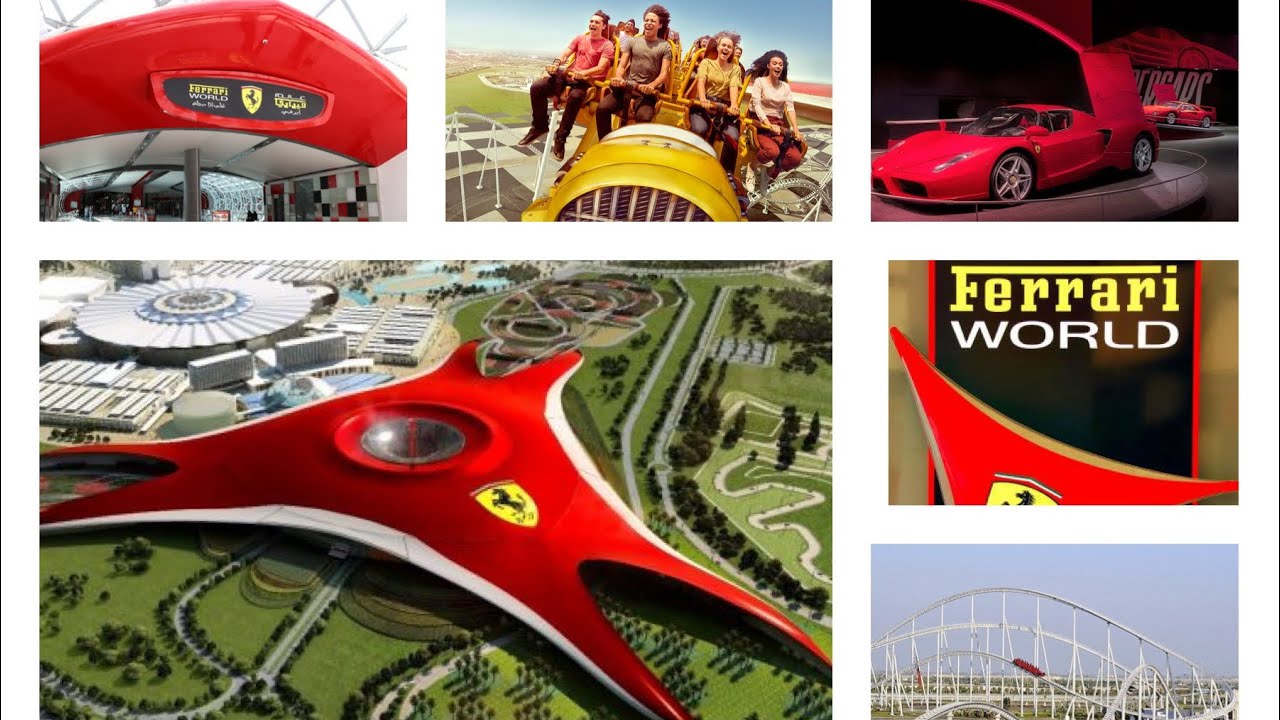Ferrari World Abu Dhabi | World's Fastest Roller Coaster ride | Top ...