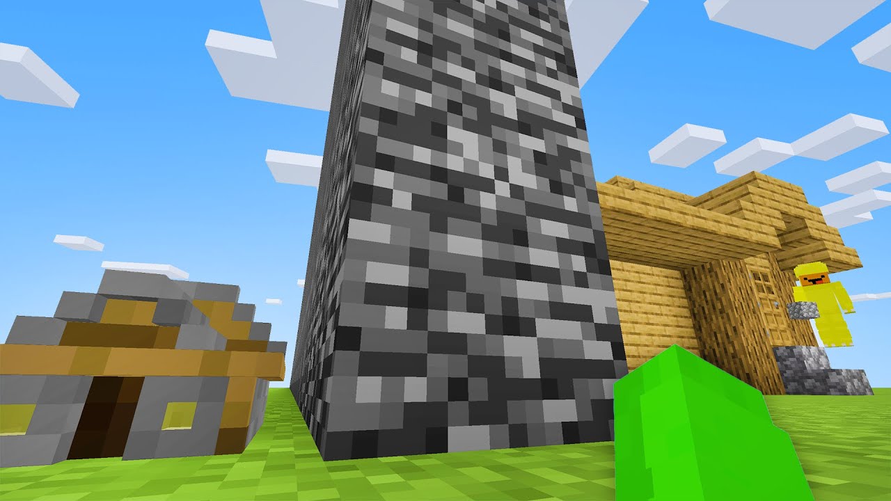 I Cheated with a TINY BUILD MOD in a Building Competition... - YouTube