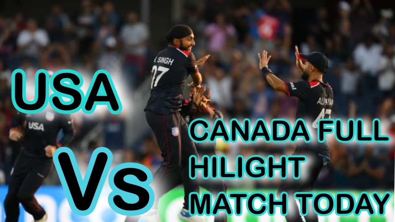 USA VS Canada ICC T20 WORLD CUP 24 |USA VS CANADA #usavscanada # ...