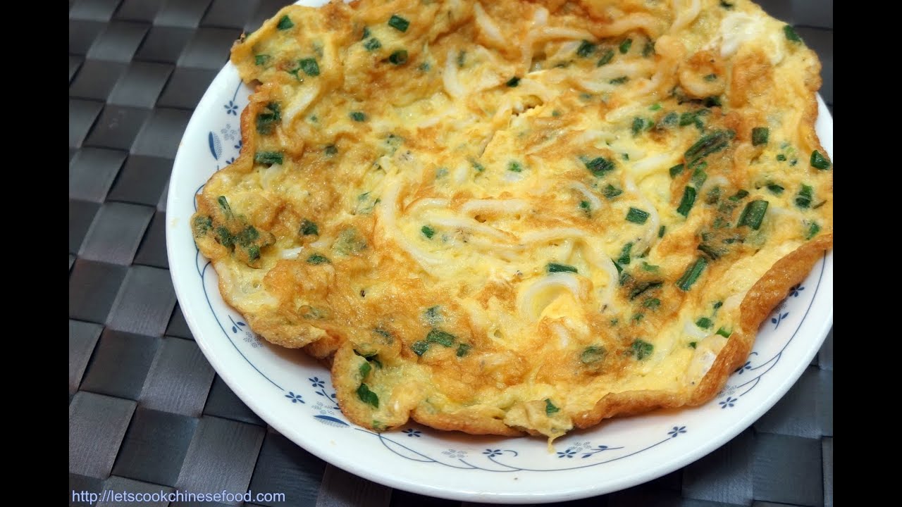 Hong Kong Recipe : Pan-fried Chinese Noodlefish with Egg - YouTube