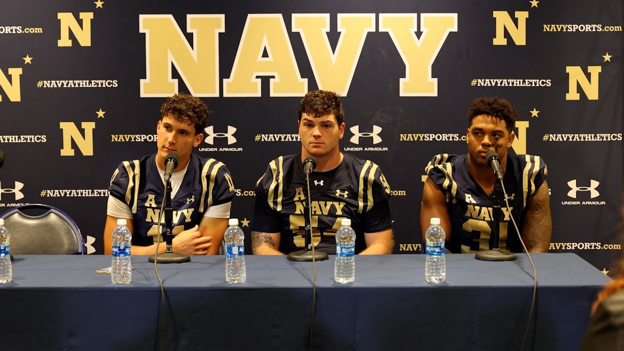 Navy Football Postgame News Conference vs. USF - YouTube