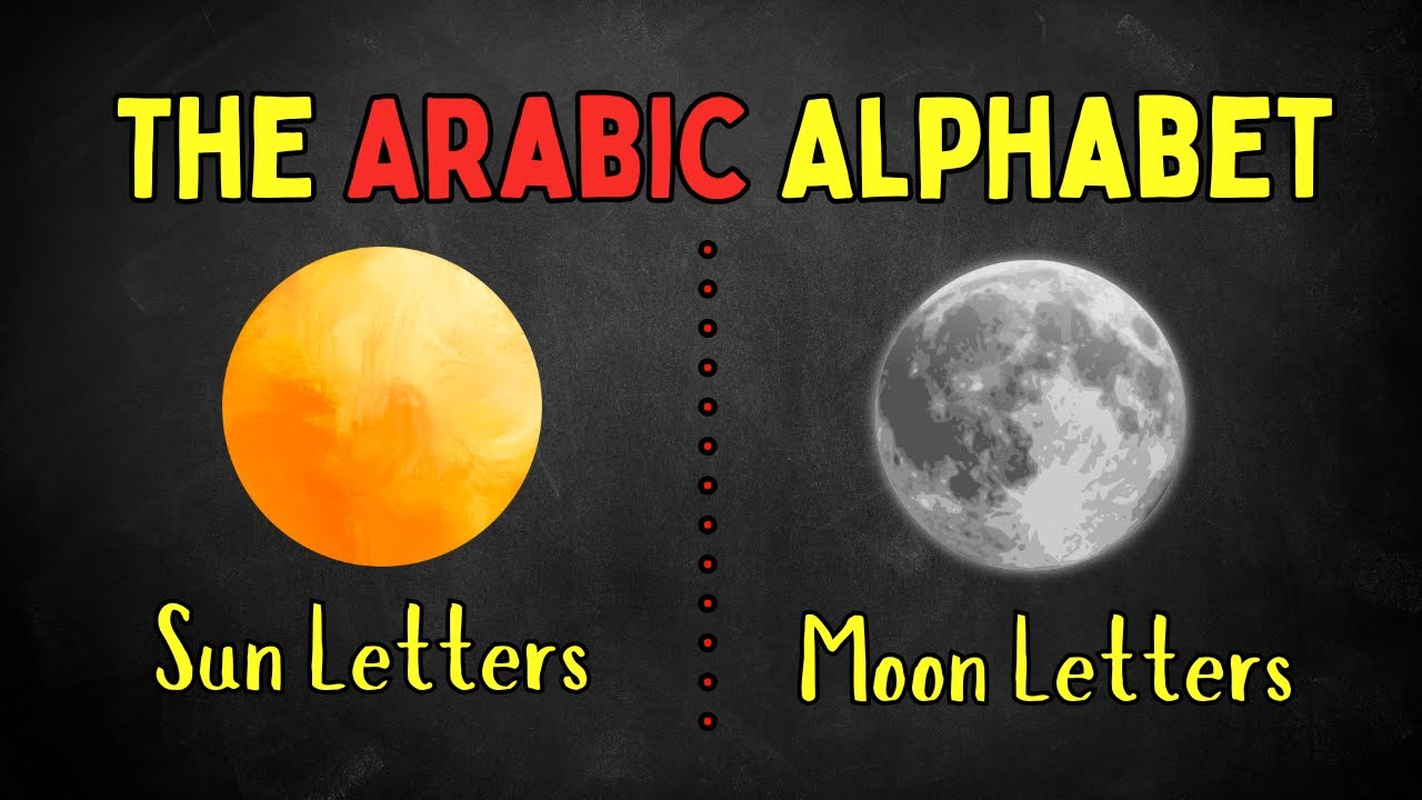 Arabic Alphabet Guide: Sun & Moon Letters - YouTube