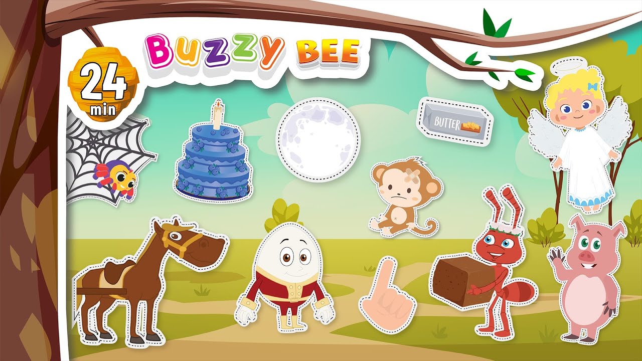 BETTY BOTTER + MORE | BUZZY BEE | NURSERY RHYMES COMPILATION - YouTube