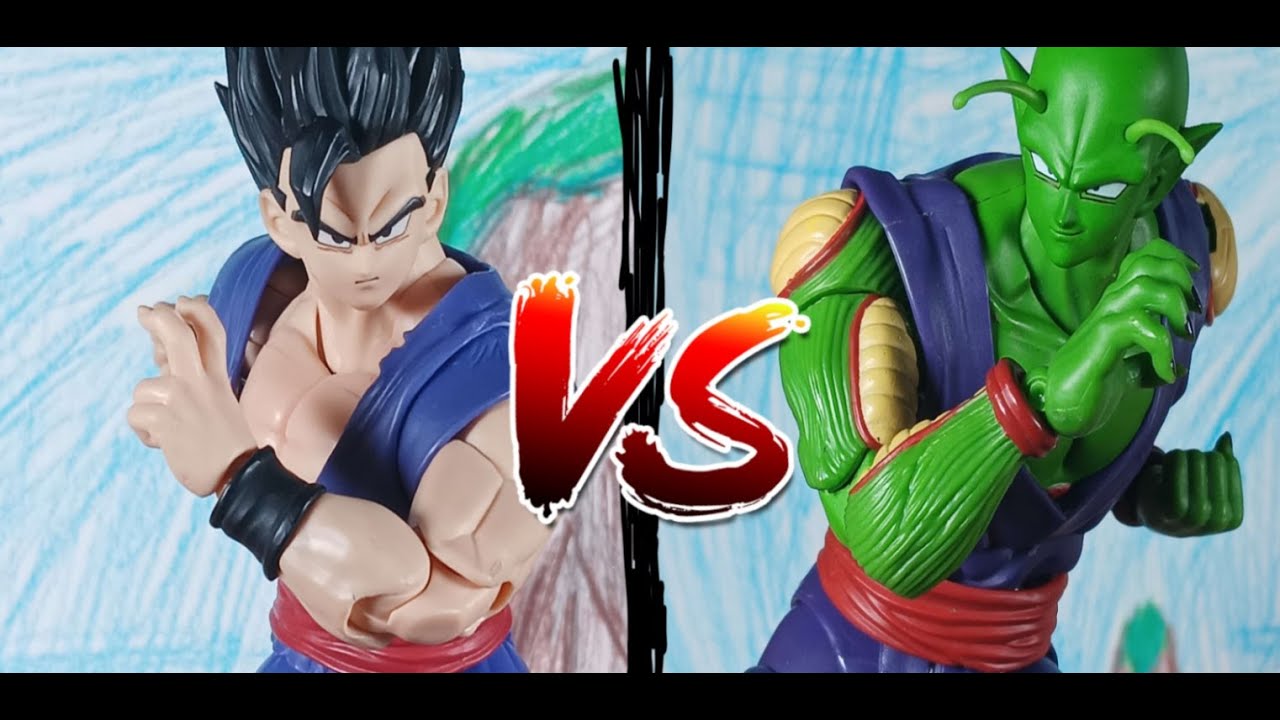 Piccolo VS Gohan (STOP MOTION) - YouTube