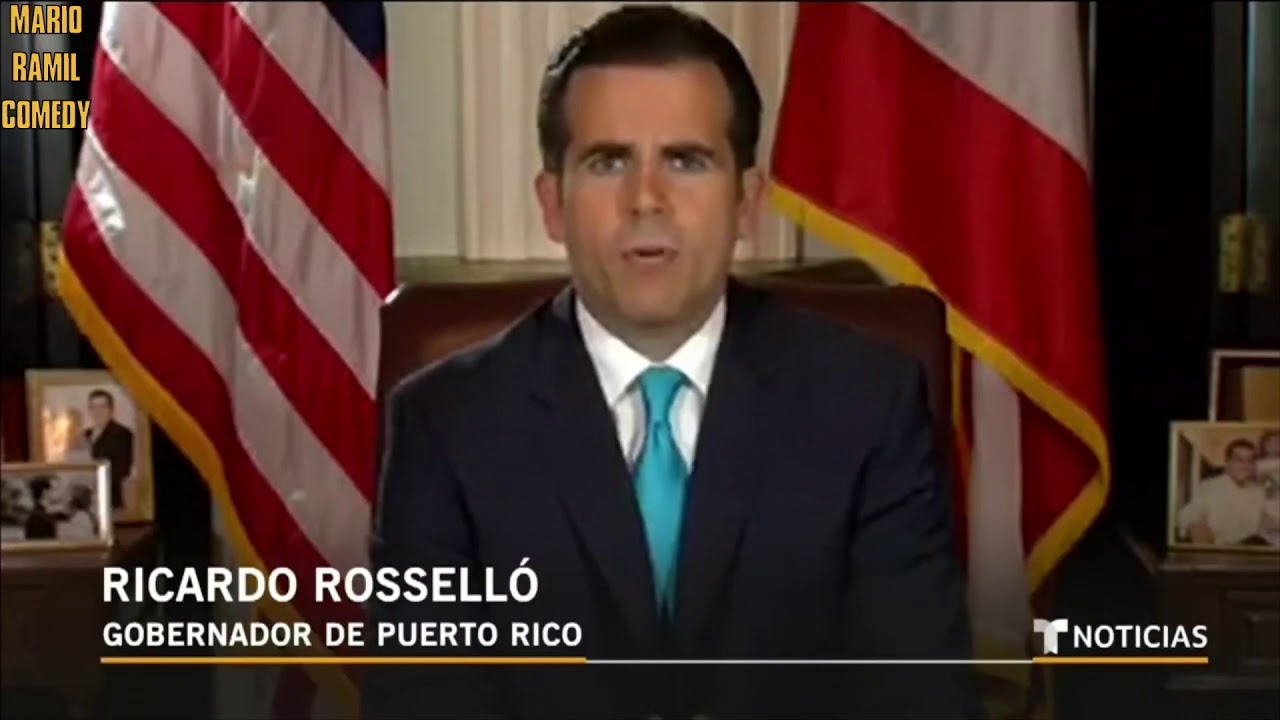Puerto Rico Gov. Ricardo Rosselló arranca pal carajo 🇵🇷 - YouTube