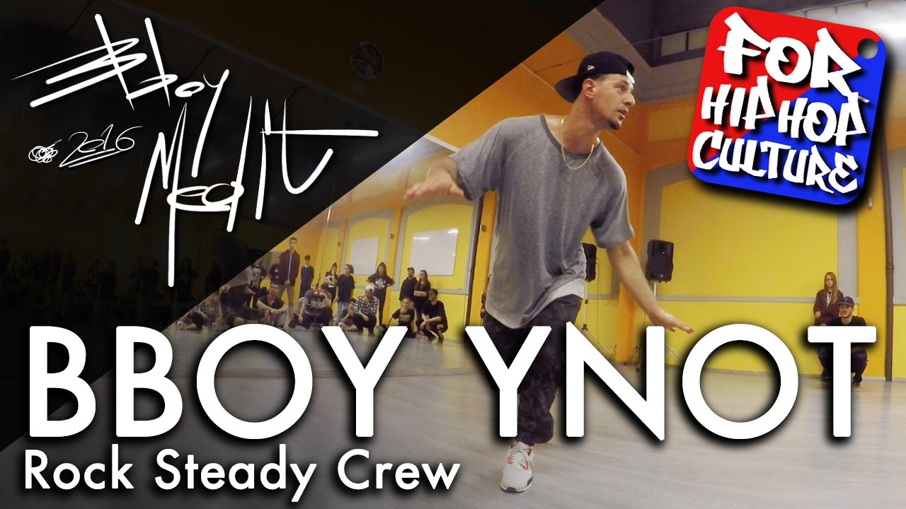 Bboy Ynot • Rock Steady Crew • TopRock Speech • Breakdance Workshop ...