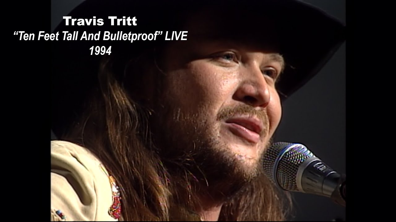 Travis Tritt Ten Feet Tall And Bulletproof Live 1994 Remastered Youtube