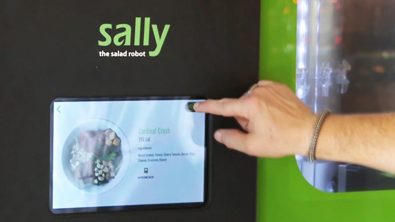 Meet SALLY, the salad robot - YouTube