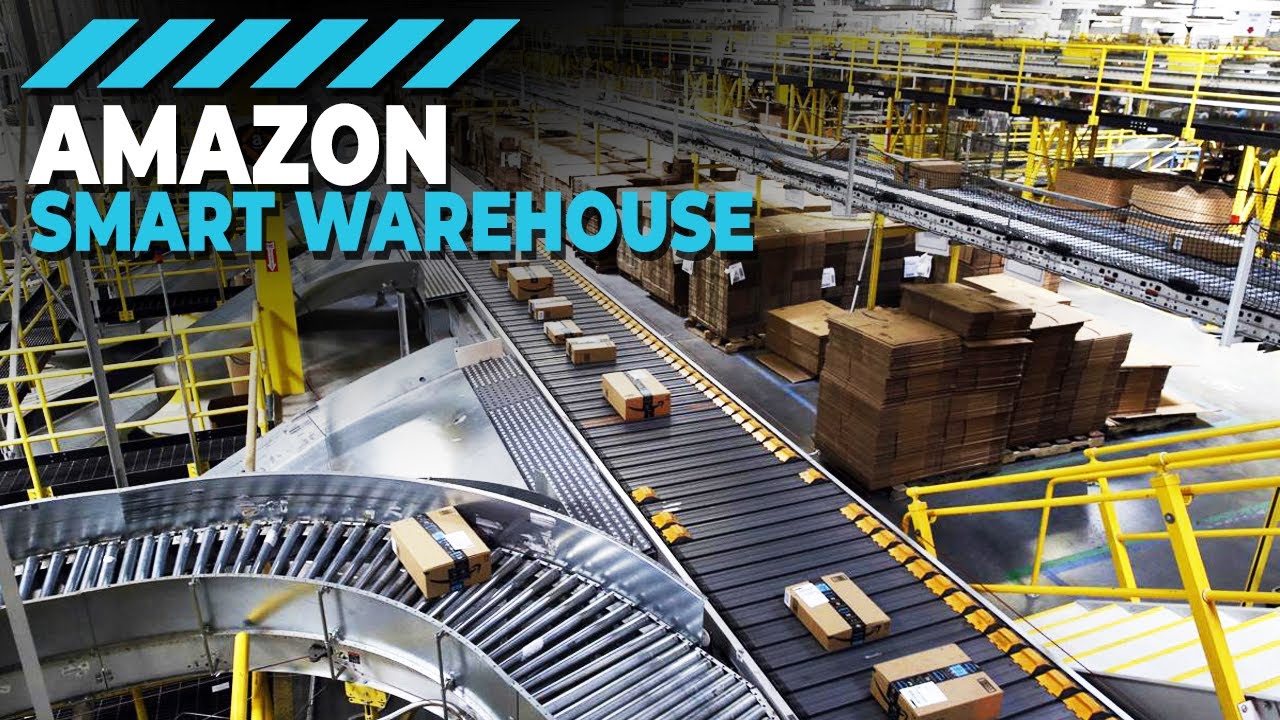 Inside Amazon's $5 Billion Smart Warehouse - YouTube