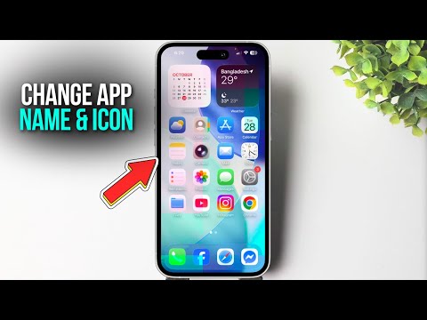 How to Change App Name and icon on iPhone