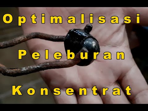 Optimalisasi peleburan konsentrat emas perak tembaga - YouTube