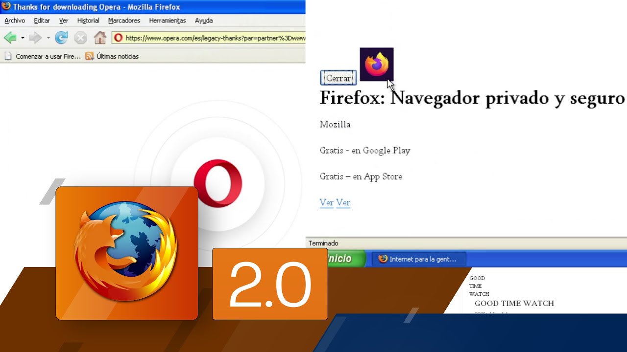 Navegando con Mozilla Firefox 2.0 en 2024 - YouTube