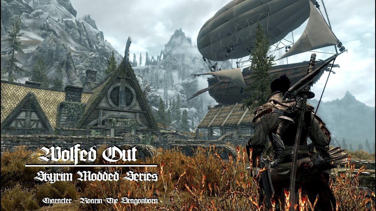 Skyrim Modded - Ep. 39, Wolf Queen Thane of Solitude - YouTube
