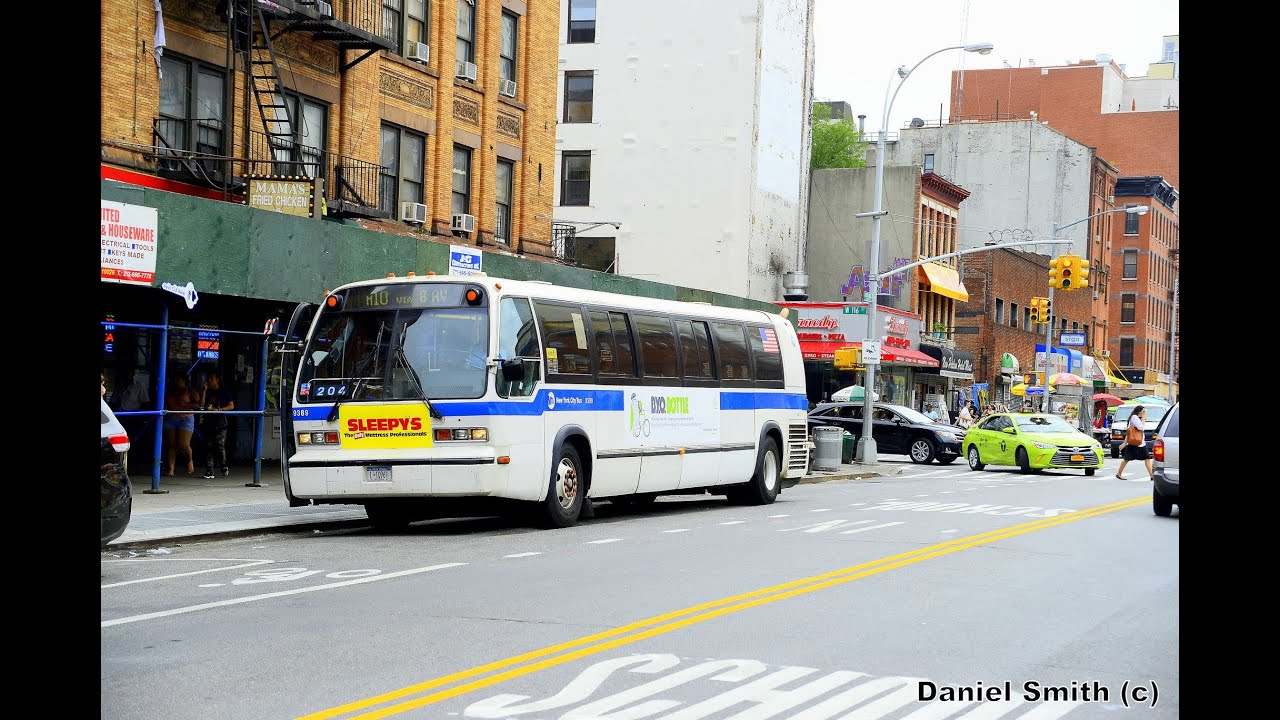 NovaBus RTS-06 9389 On The M10 Ride (Upper West Side) - YouTube
