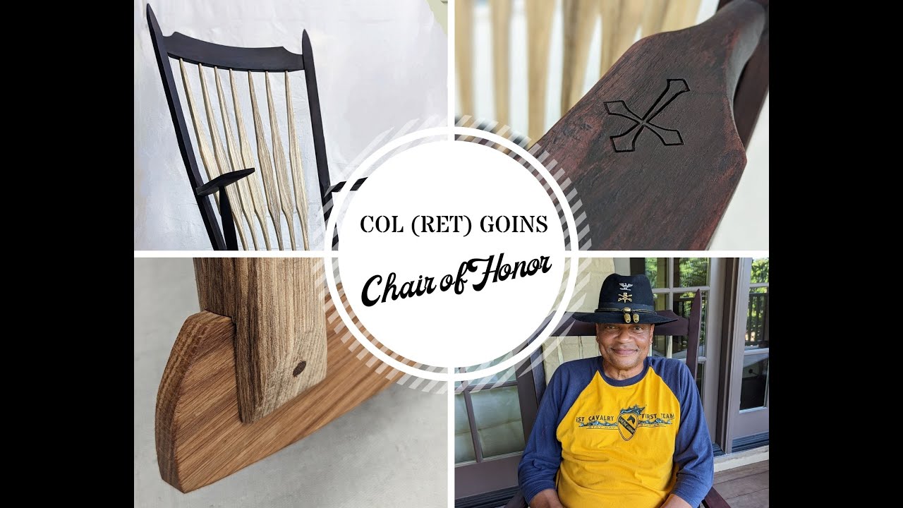 Colonel (retired) Morris Goins, USA - Chair of Honor Presentation and ...