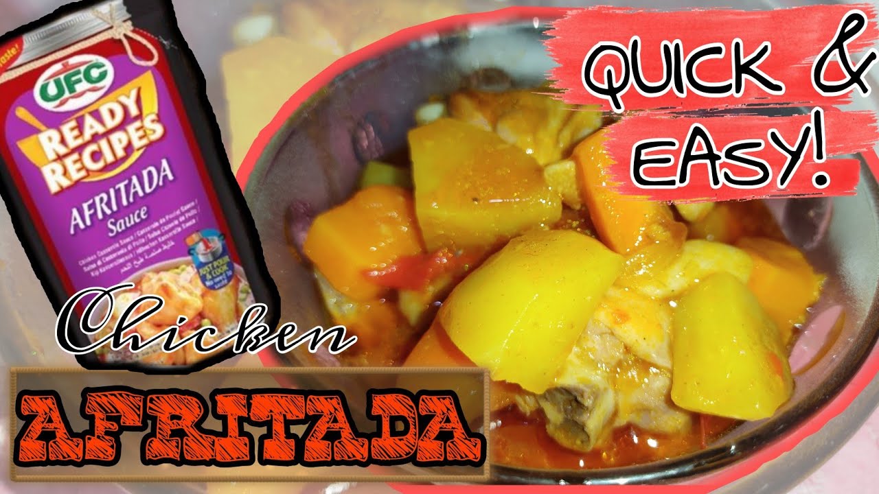 UFC Chicken Afritada | Ready Recipe | The RYR Squad - YouTube