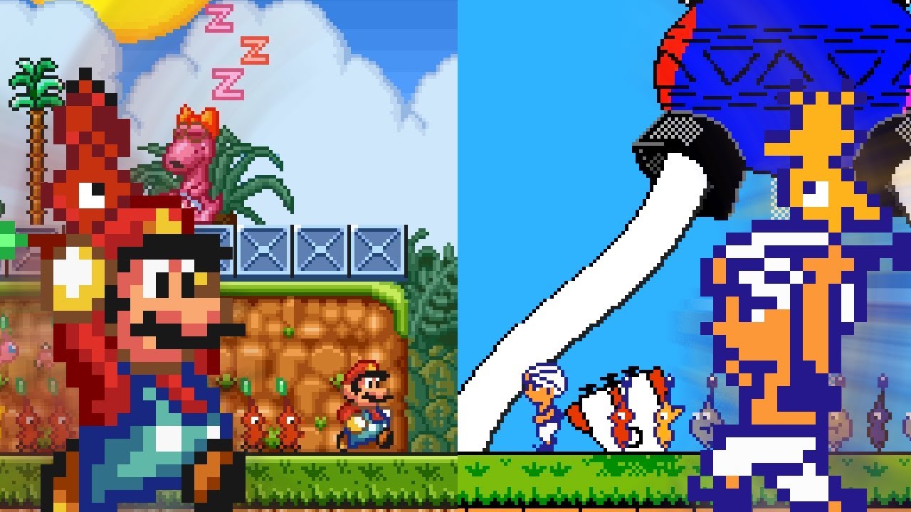 Pikmin in Super Mario Bros 2 (Day 1) - Season 1 + 2 - YouTube