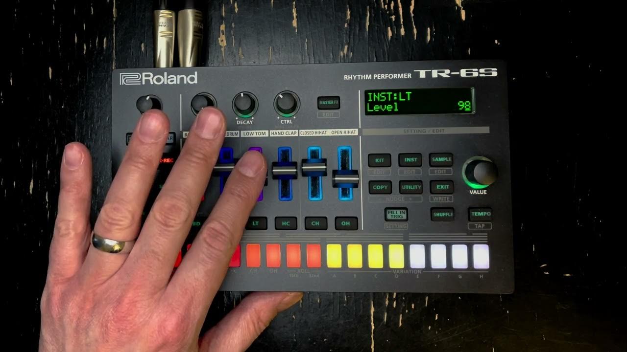 Roland TR6S Generative Ambient #1 - YouTube