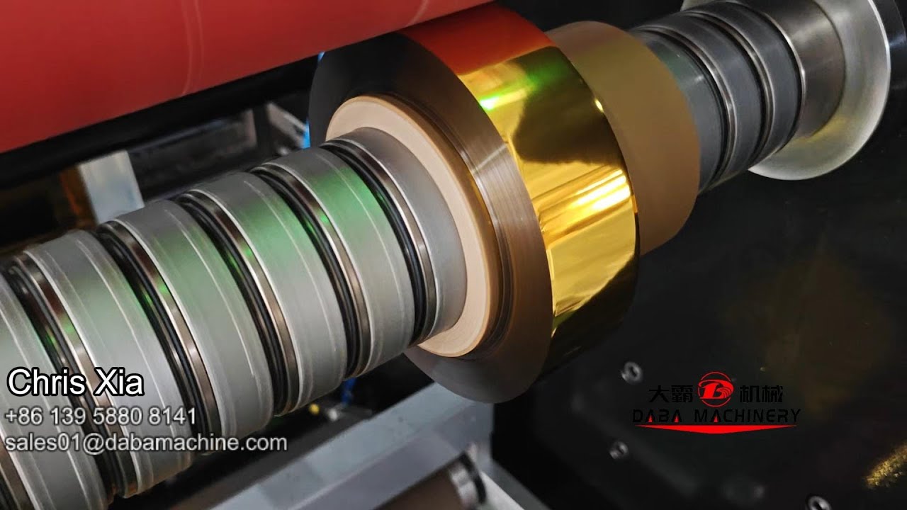 350M/min High Speed Servo Slitting Rewinding Machine for 10-12 Micron ...