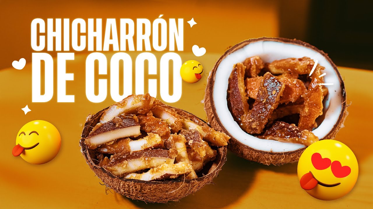 ¿Cómo hacer un rico Chicharrón de Coco🥥? FÁCIL | Recetas Caseras ...