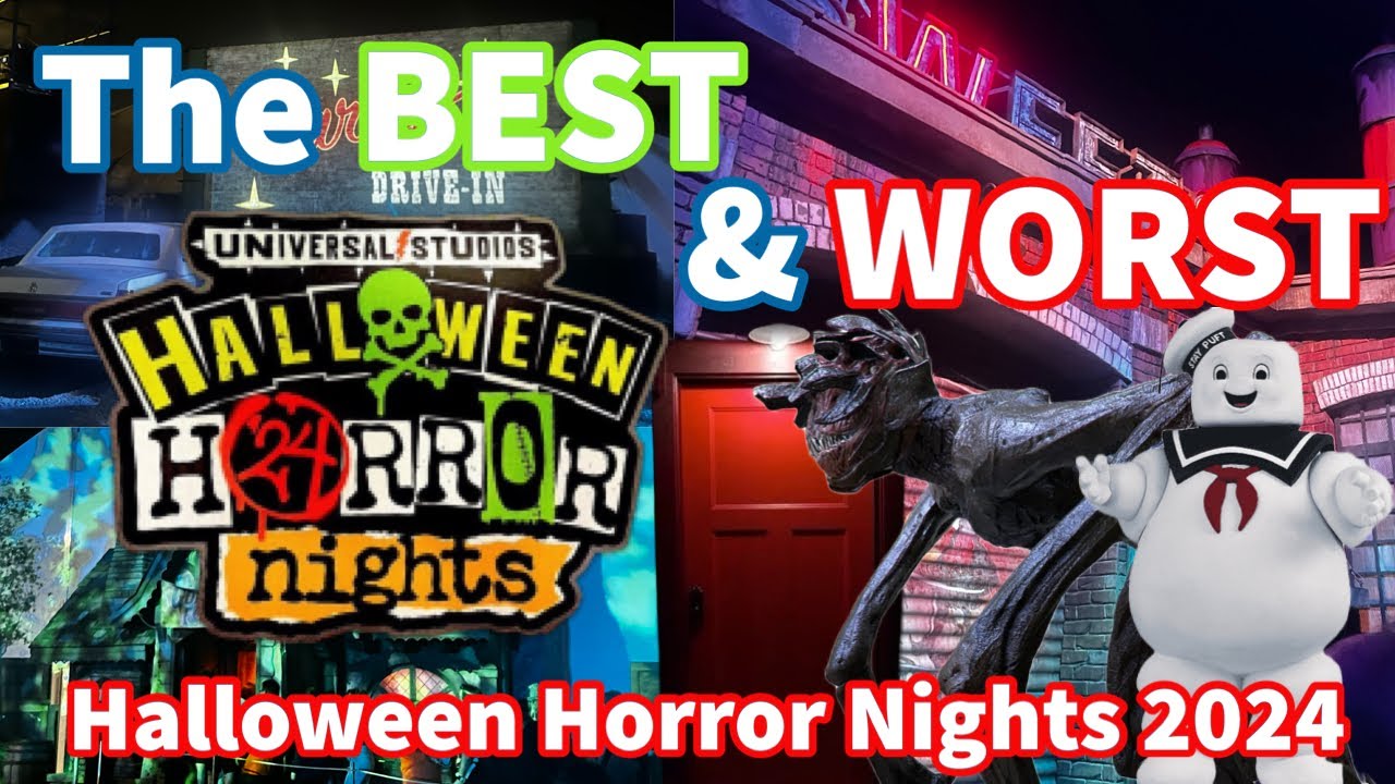 The BEST & WORST HHN33 Houses! | Halloween Horror Nights 2024 - YouTube