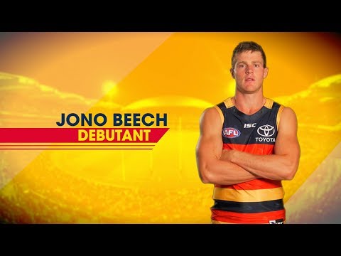 Jono Beech: AFL Debut - YouTube