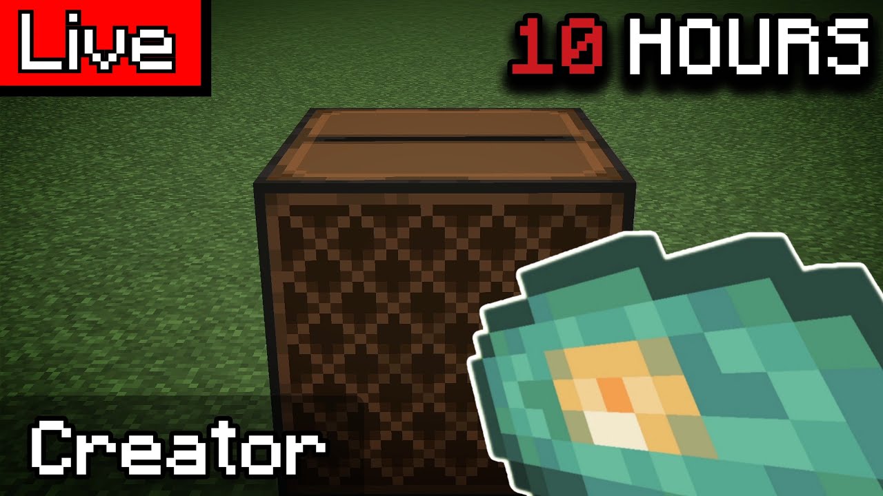 Listening to MINECRAFT MUSIC DISC *CREATOR* For 10 Hours LIVE #17 - YouTube
