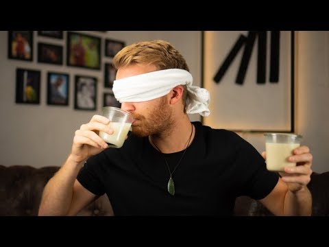PFLANZENMILCH GESCHMACKSBATTLE ! - Selfmade VS Gekauft | Zero Waste DIY