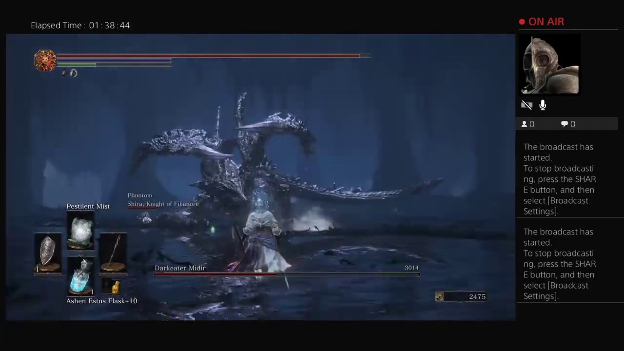 Red-Trooper12's Dark Souls 3 , Beating Midar with Pestilent Mist ...