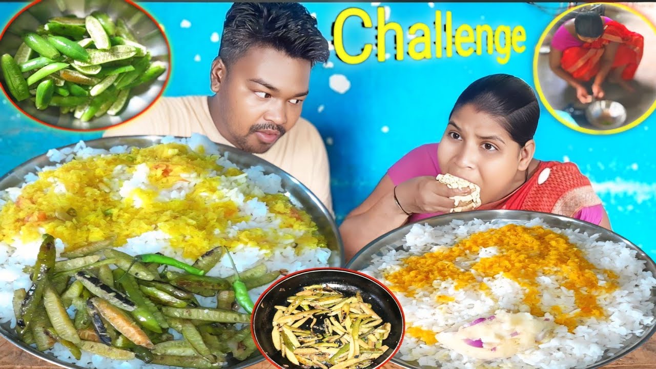 eating show | eating challenge | husband wife eating challenge | Ramesh ...
