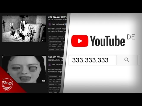 Gib NIEMALS 333.333.333 bei YOUTUBE ein! Gruseliges Mysterium!