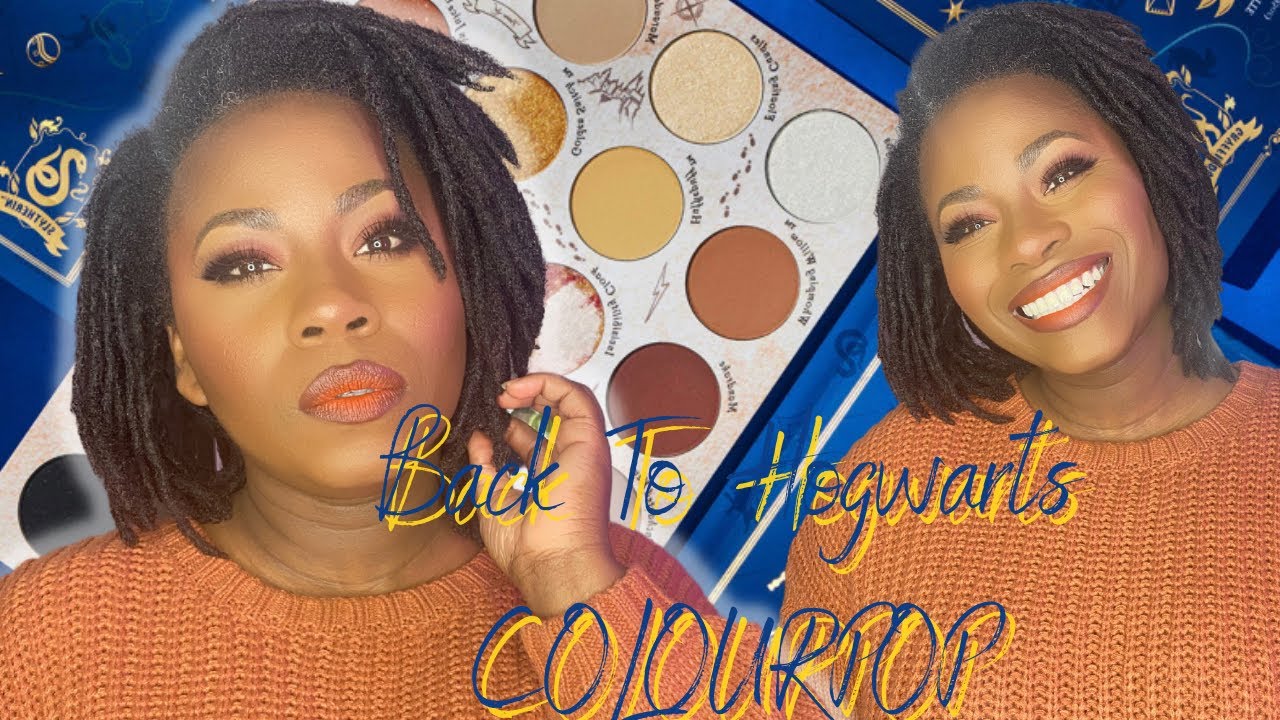 Colourpop X Harry Potter- Back to Hogwarts Palette Review - YouTube