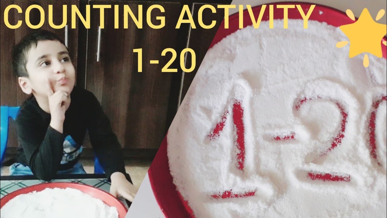 COUNTING ACTIVITY 1-20. - YouTube
