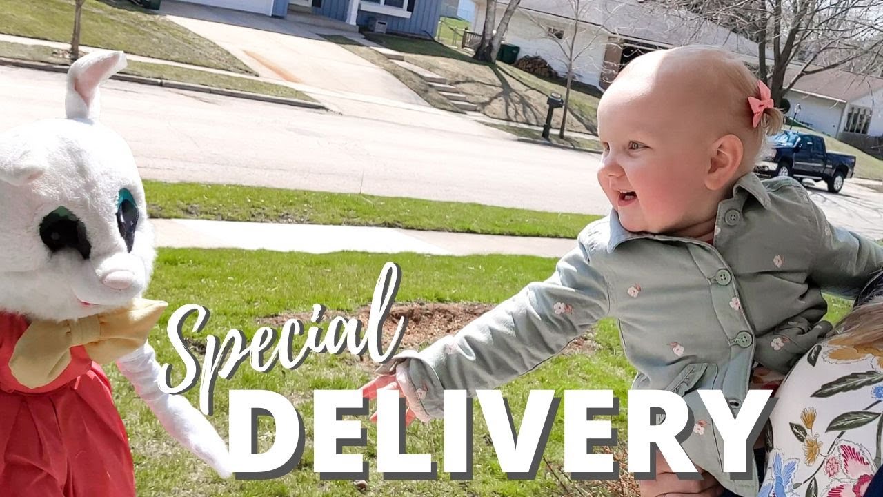 SPECIAL DELIVERY | FIRST EASTER EGG HUNT - YouTube