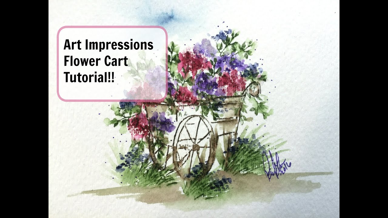 Creating Keepsakes Flower Cart Tutorial! - YouTube