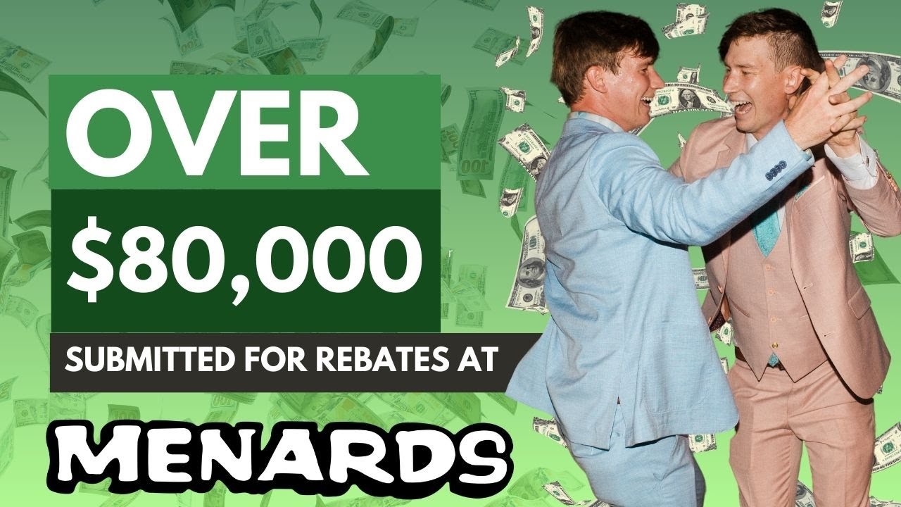 Submitting over $80,000 in rebates to Menards!! - YouTube
