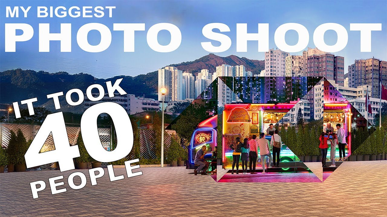 MY BIGGEST PHOTO SHOOT EVER | 40 People To Take 1 Photo - YouTube