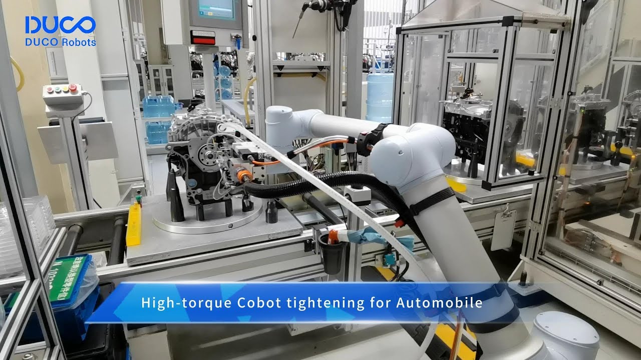 High-torque Screw Tightening Cobot for Automobile industry - YouTube
