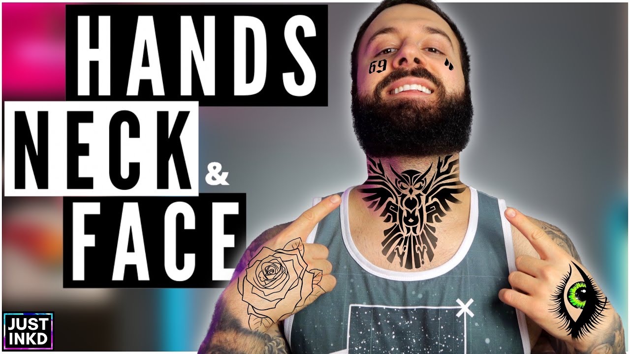 SHOULD YOU GET YOUR Hand, Neck & FaceTattooed?! - YouTube