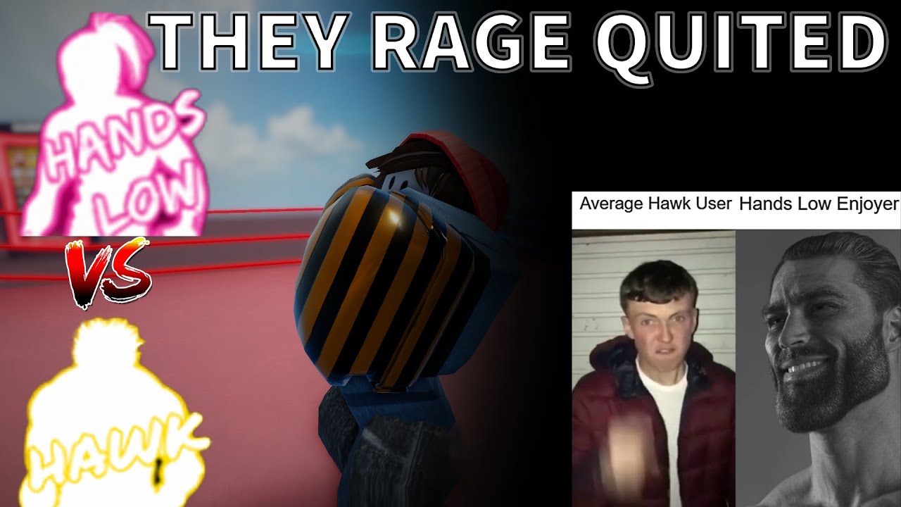 Average Hawk Users vs Hands Low Enjoyer.. | Untitled Boxing Game - YouTube