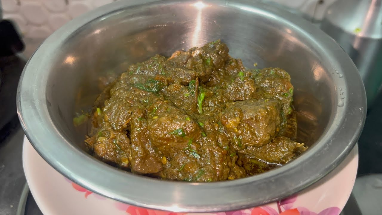 Hara masala phepsa kaleji recipe - YouTube