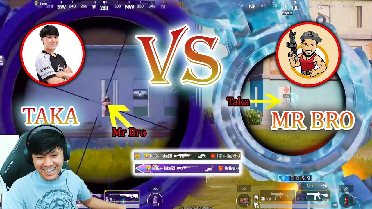 MOG TAKA vs MR BRO RUSH GAME PLAY PUBG || NEW BATTLE ||Apartment buildings - YouTube