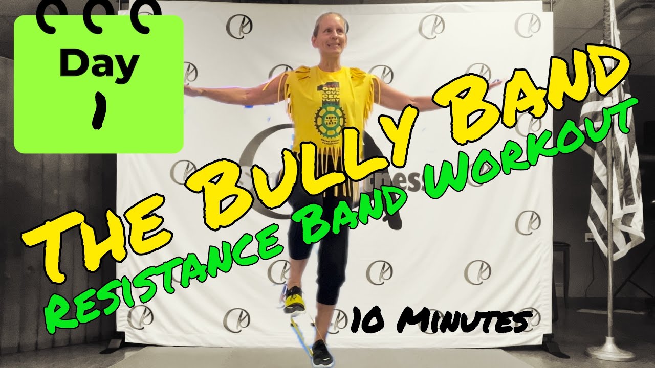 DAY 1 "THE BULLY BAND" 7-Day Challenge - Mini Band - Isometrics - Hip ...