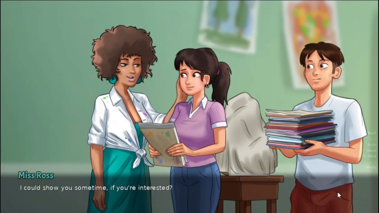 Summertime Saga Uncensored Tech Update Ep 22 - Ms Ross Ask Mia if She ...