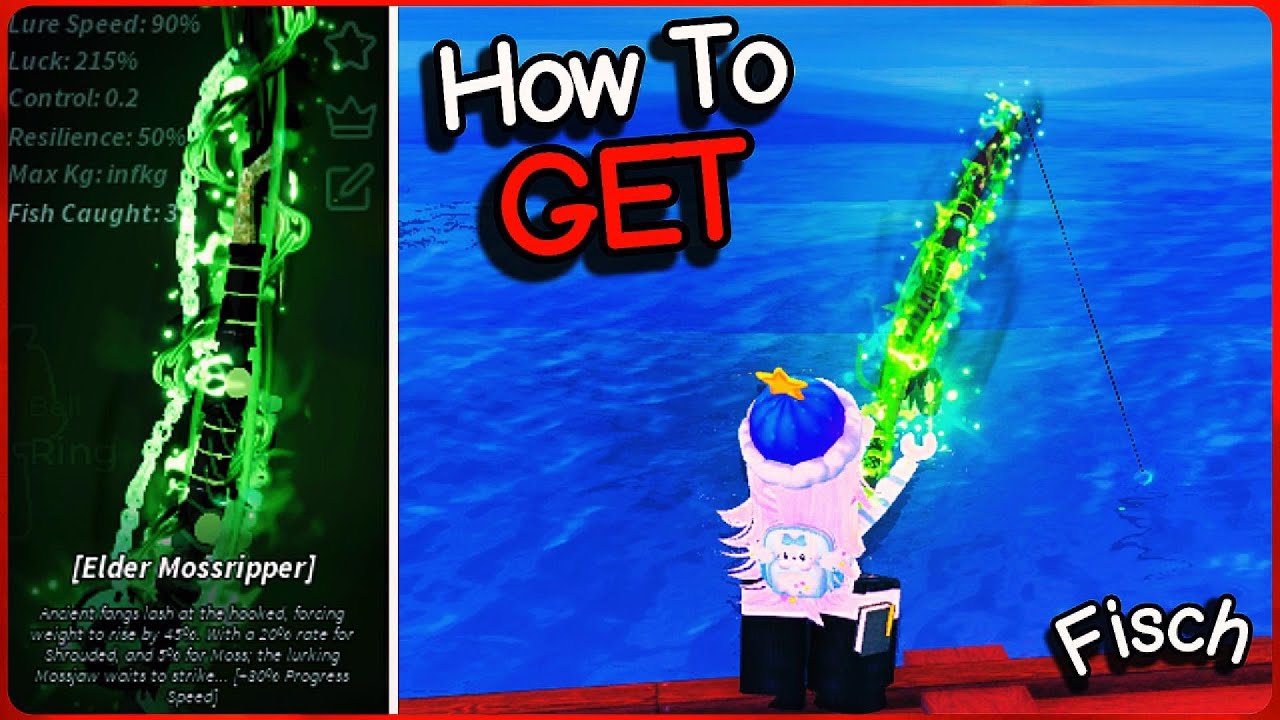 How to GET ELDER MOSSRIPPER ROD FAST in FISCH (ROBLOX) - YouTube