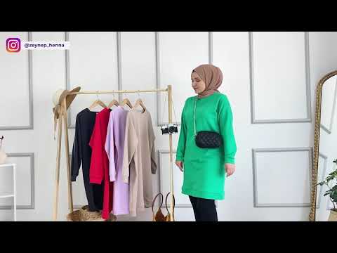 Maya Yeşil Sweat Zeynep Henna